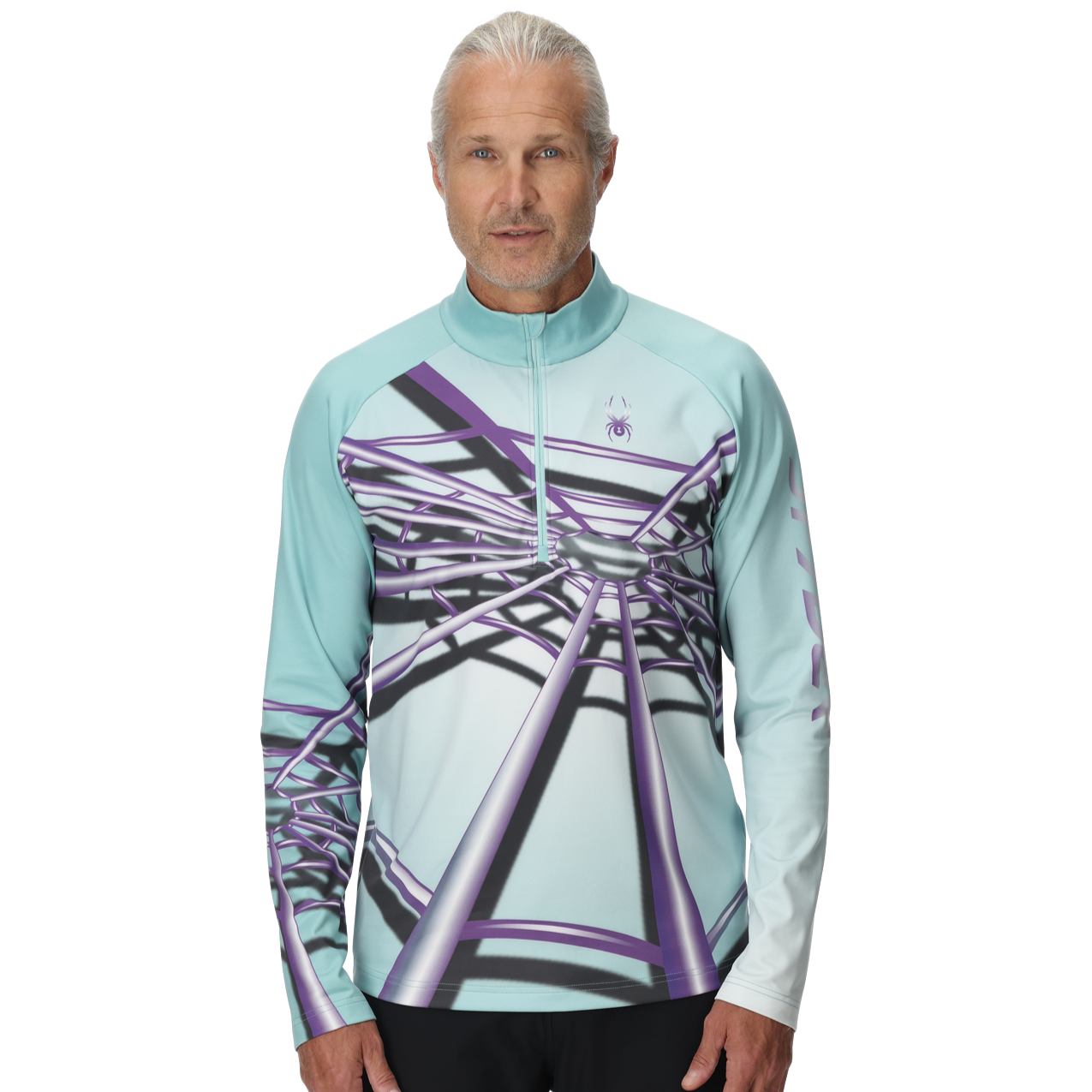 Legacy Half Zip - Glacier Blue | Spyder Europe
