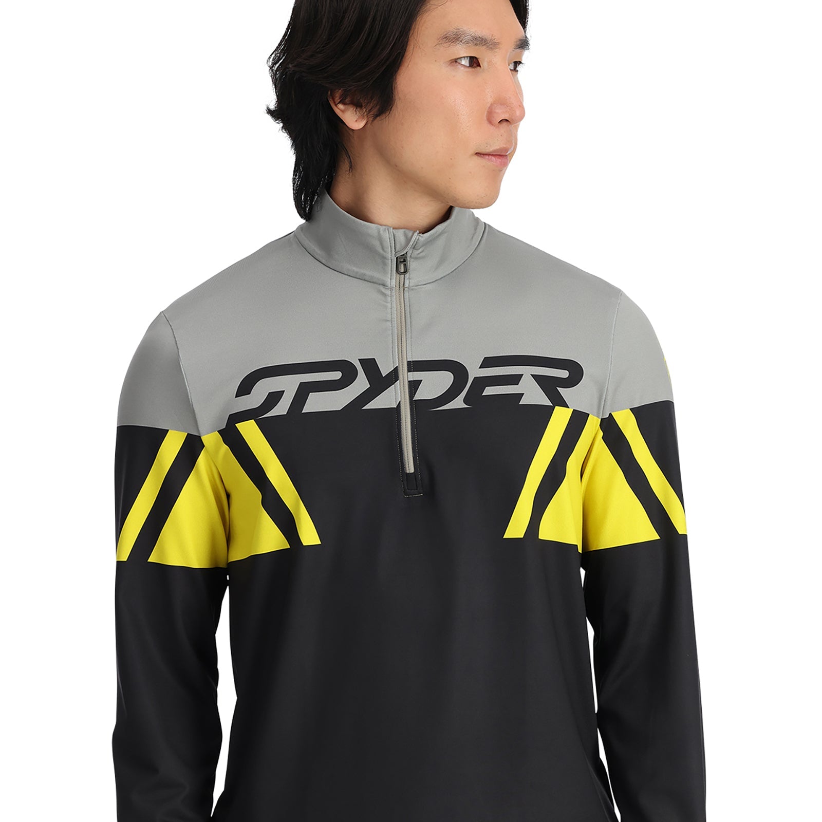 Paramount Half Zip - Black | Spyder Europe