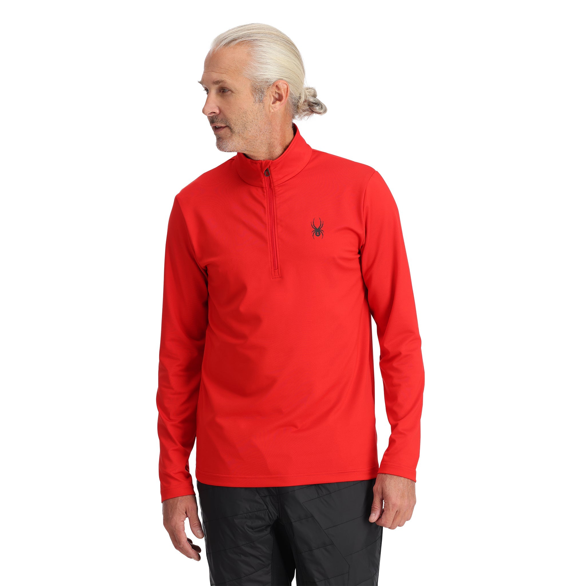 Mens Prospect Half Zip - Spyder Red | Spyder Europe