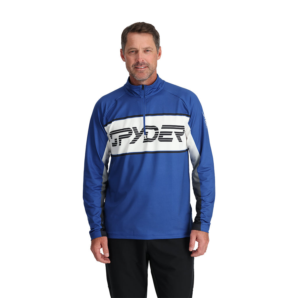 Paramount Half Zip - Electric Blue | Spyder Europe