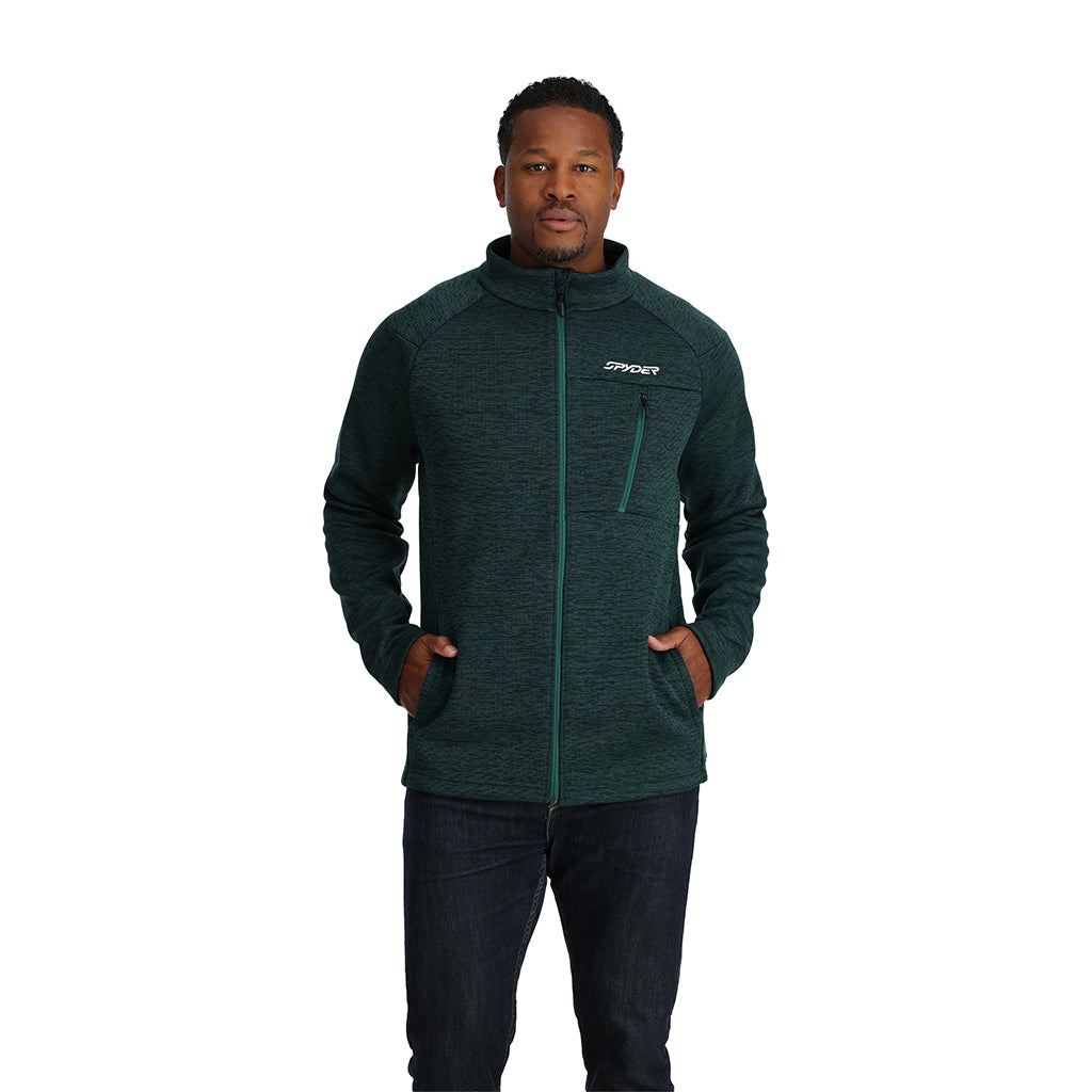 Encore Full Zip - Cypress Green | Spyder Europe