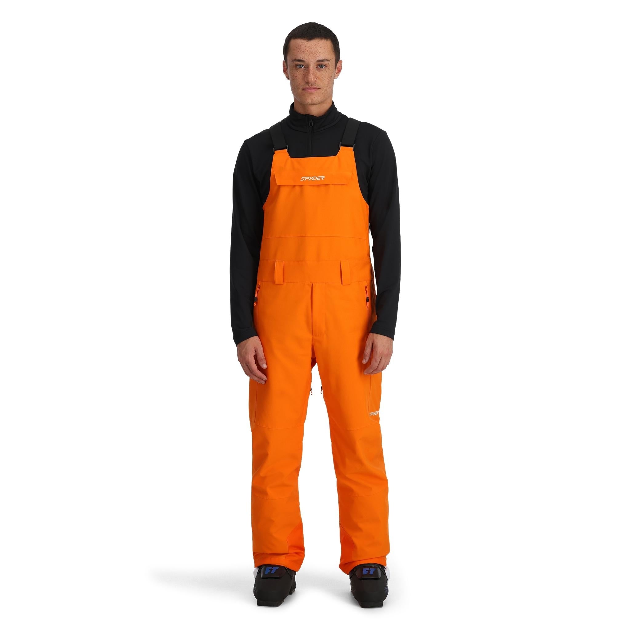 Terrain Bib - Orange Shock | Spyder Europe