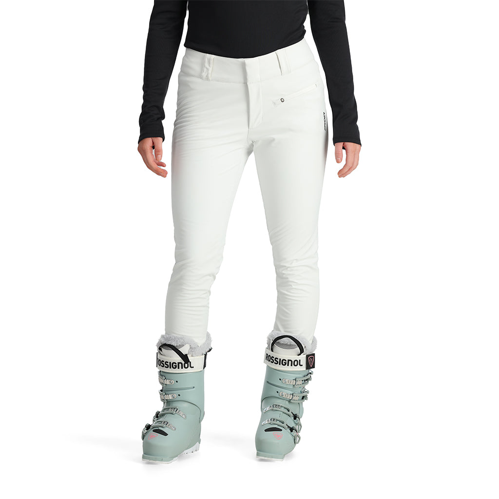 Painted On Softshell Pants - White | Spyder Europe